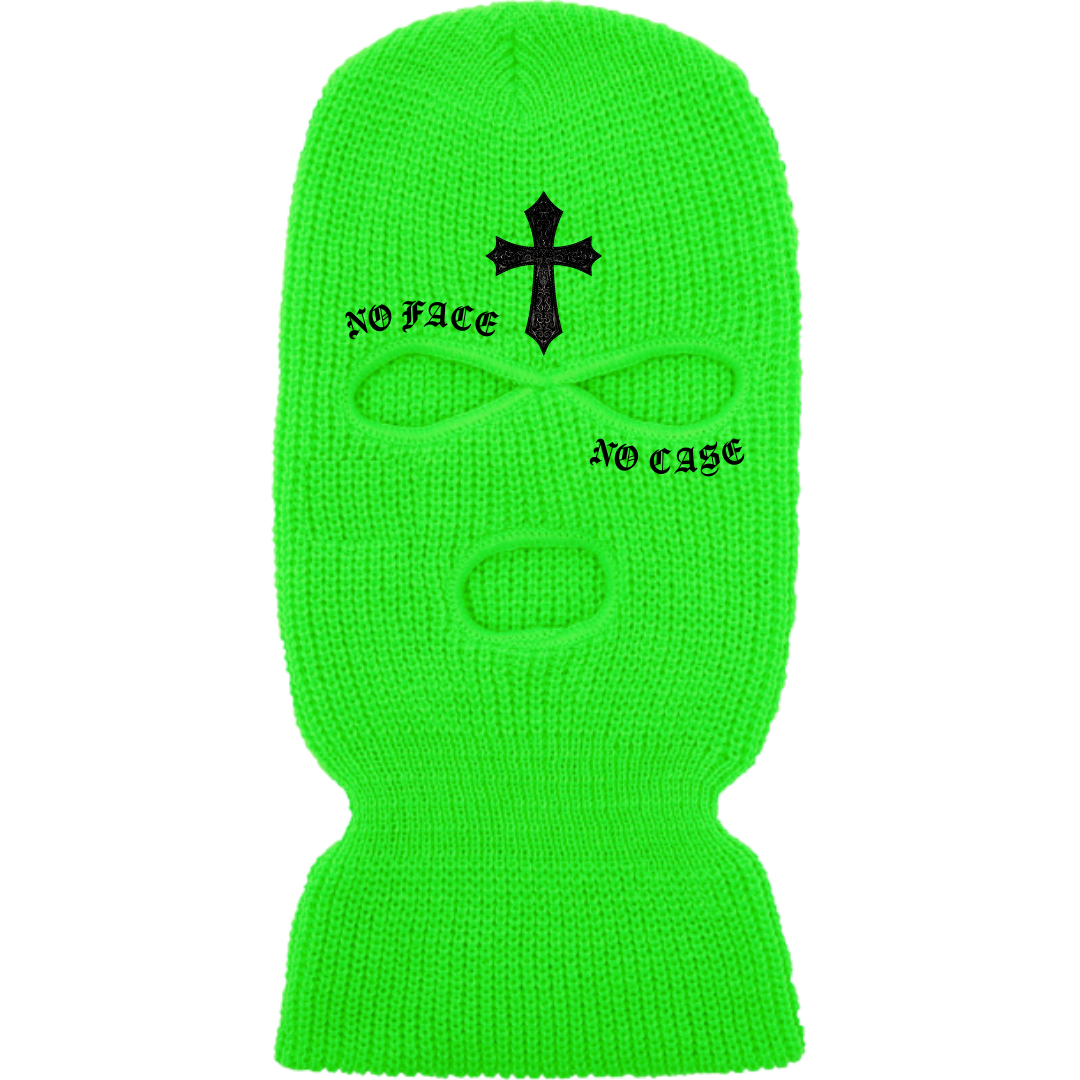 NO FACE NO CASE NEON SKI MASK – Heritage Streetwear